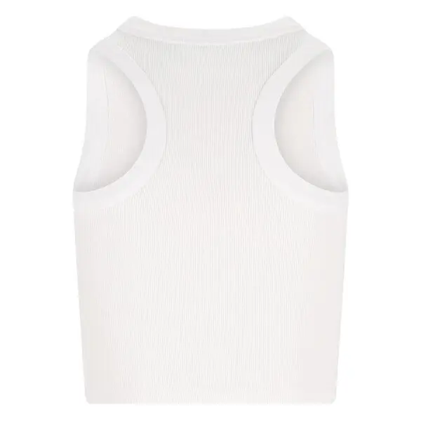 Givenchy Ribbed Knit Tank Top - White