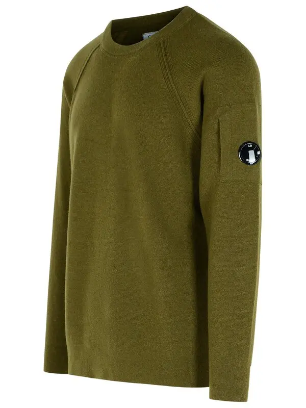 C.P. COMPANY Grs' Wool Blend Sweatshirt
