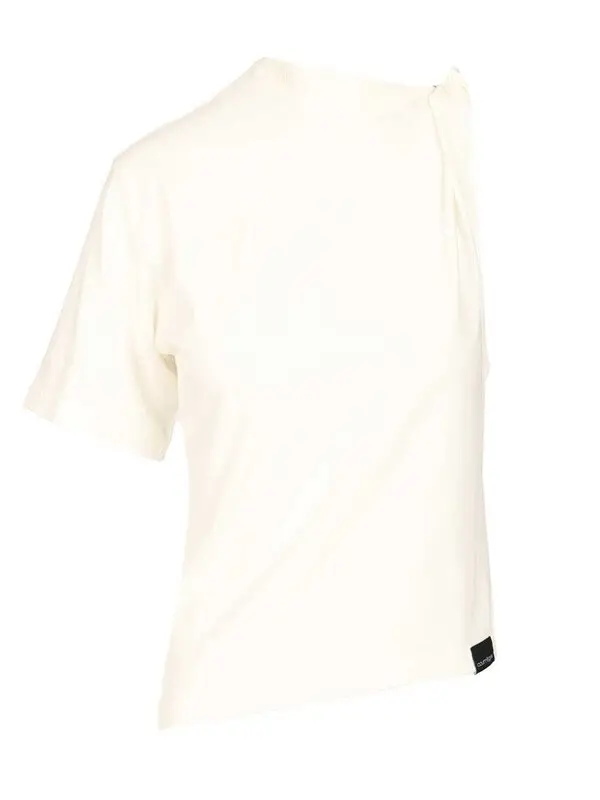 COURREGES Asymmetrical T-shirt