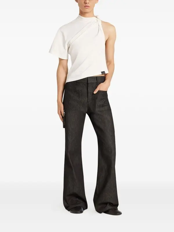 COURREGES Asymmetrical T-shirt