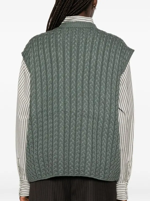 Loewe Anagram Wool Vest