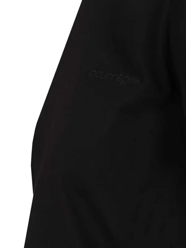 COURREGES Embroidered Logo T-shirt