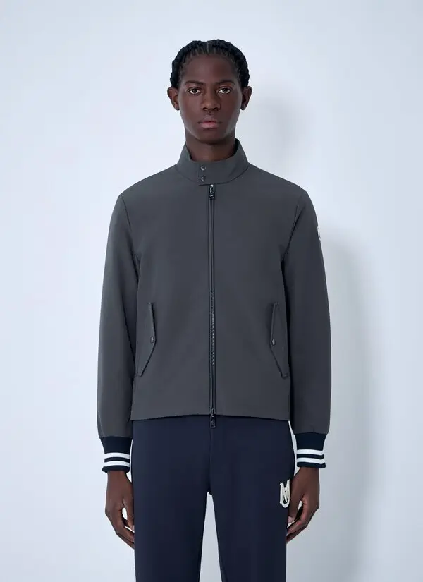 Moncler Prieure Reversible Down Bomber Jacket - Gray