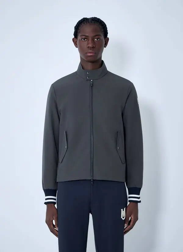 Moncler Prieure Down Bomber Jacket - Gray