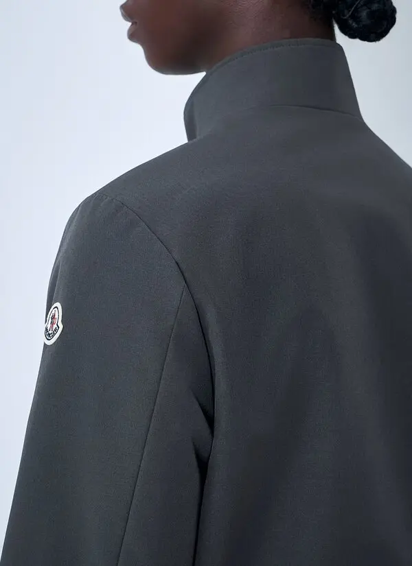 Moncler Prieure Down Bomber Jacket - Gray