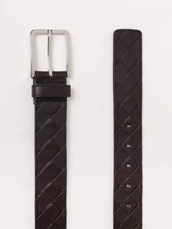 Bottega Veneta Calfskin Leather Belt