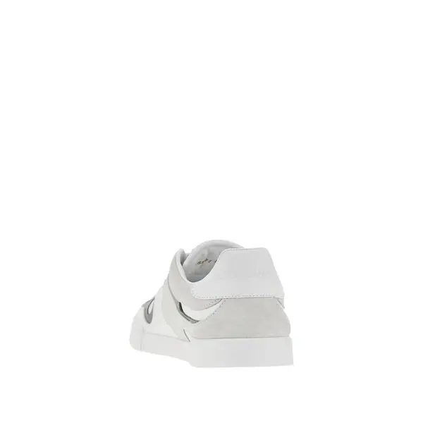 Dolce & Gabbana Portofino Leather Sneakers - White