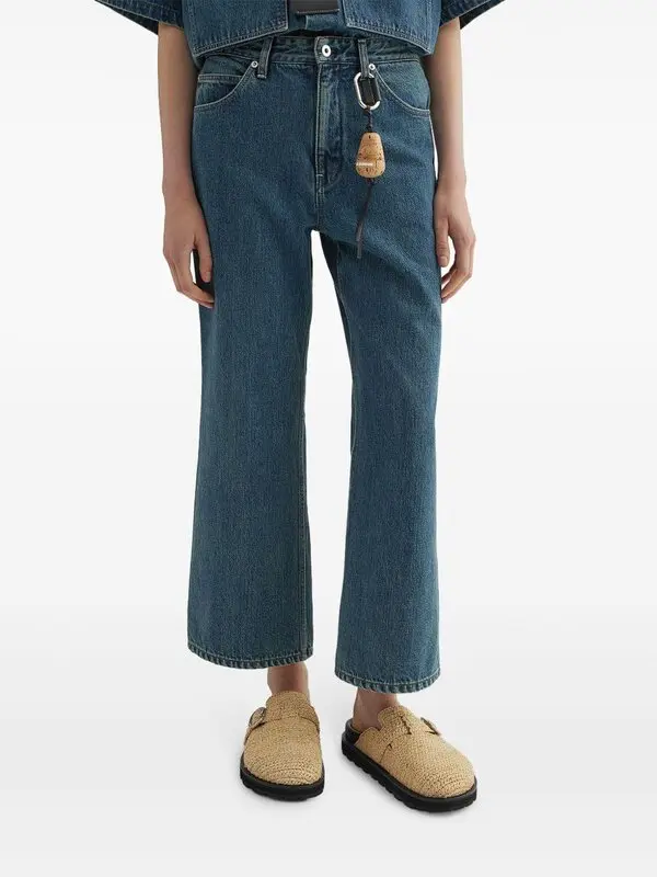 JIL SANDER Denim Wide-leg Jeans - Multicolor