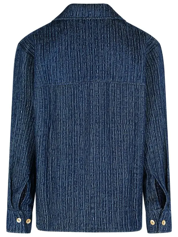 Séfr Wes' Cotton Shirt - Blue