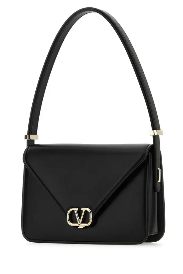 Valentino Garavani Leather Vlogo Shoulder Bag