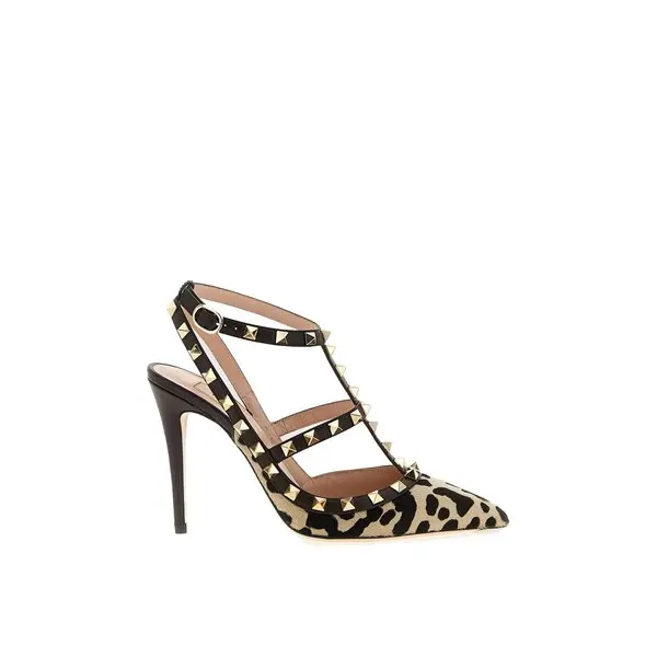 Valentino Garavani Rockstud Pumps - Brown