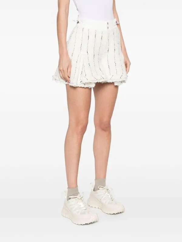Sacai Tweed Shorts - Multicolor