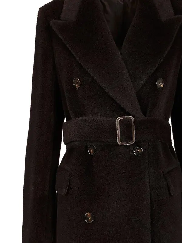 Tagliatore Josie Double-breasted Coat - Black