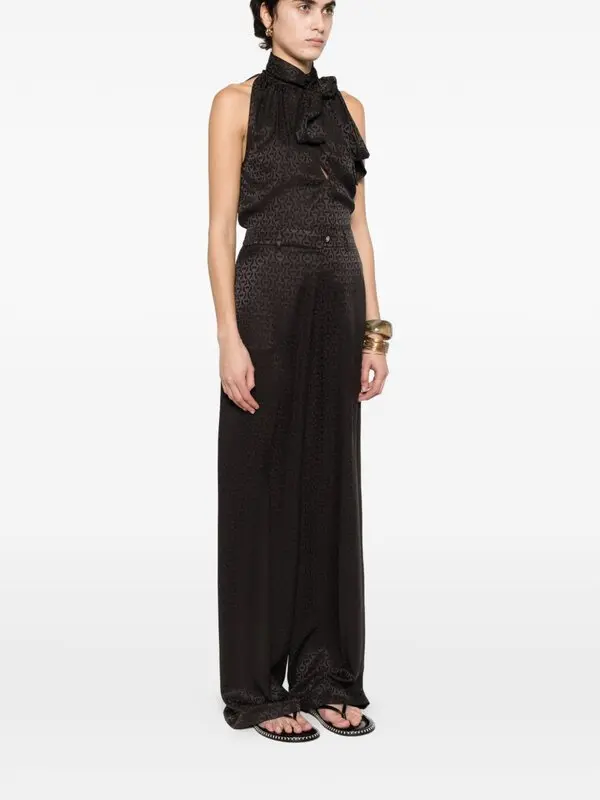 Gucci Horsebit Silk Trousers