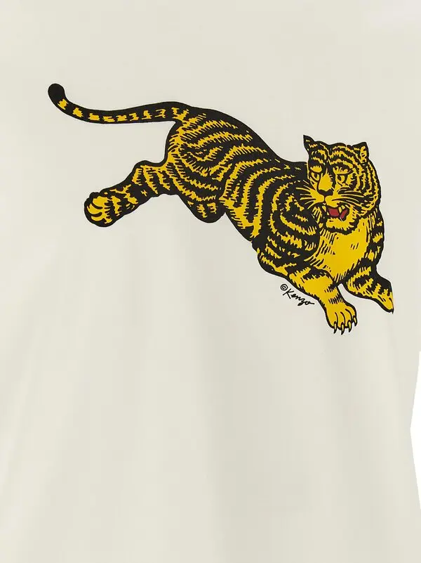 Kenzo Jumping Tiger' T-shirt - White