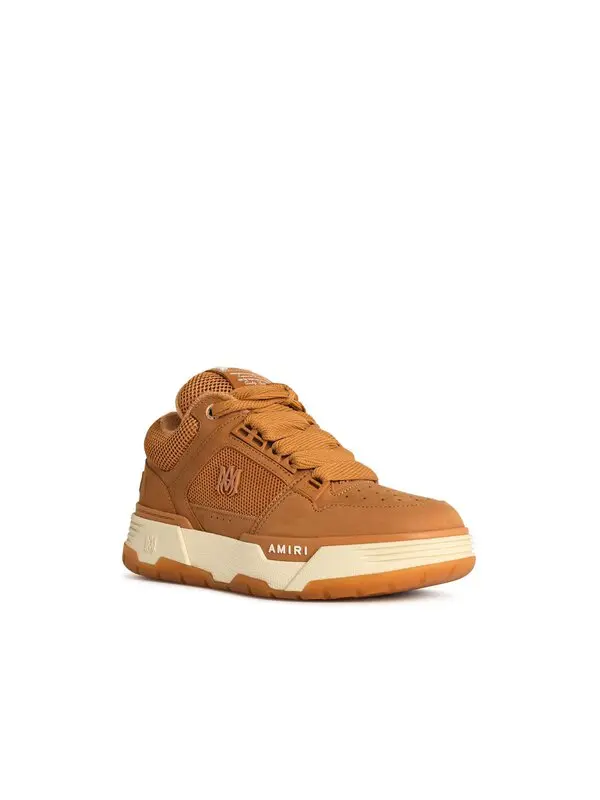Amiri Wheat' Leather Blend Sneakers