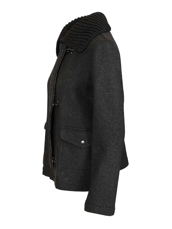 FAY 3-hook Wool Jacket