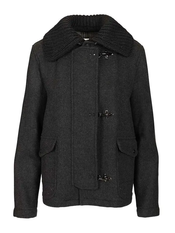 FAY 3-hook Wool Jacket