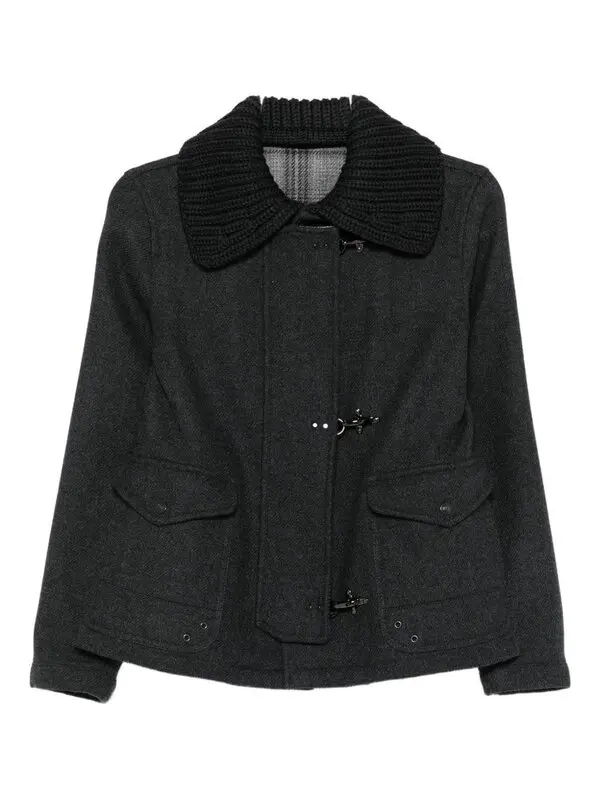FAY 3-hook Wool Jacket