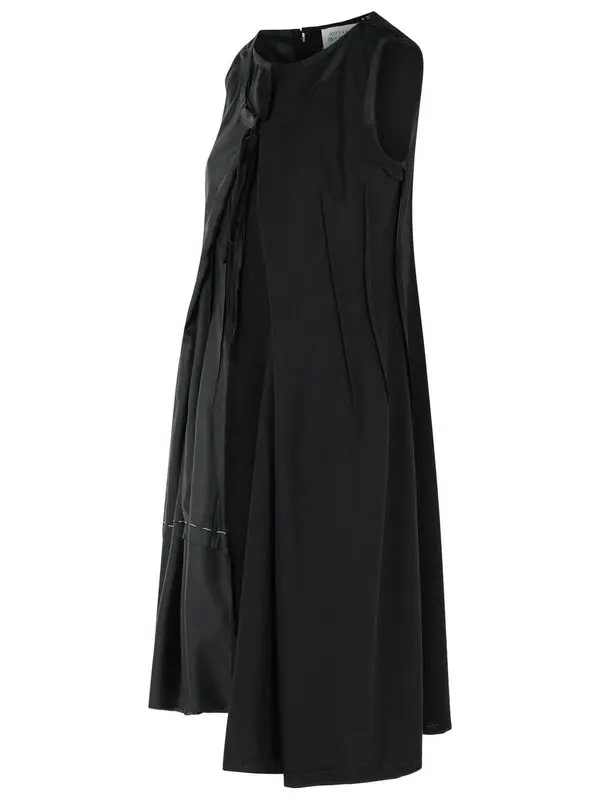 MAISON MARGIELA Cupro Blend Dress - Black