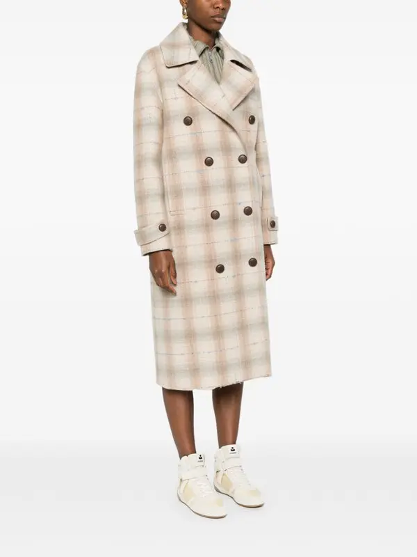 Loewe Wool And Cashmere Double-breasted Coat