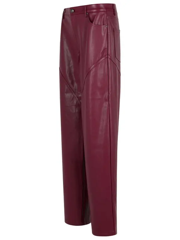 ROTATE BY BIRGER CHRISTENSEN Polyester Wide-leg Pants - Multicolor