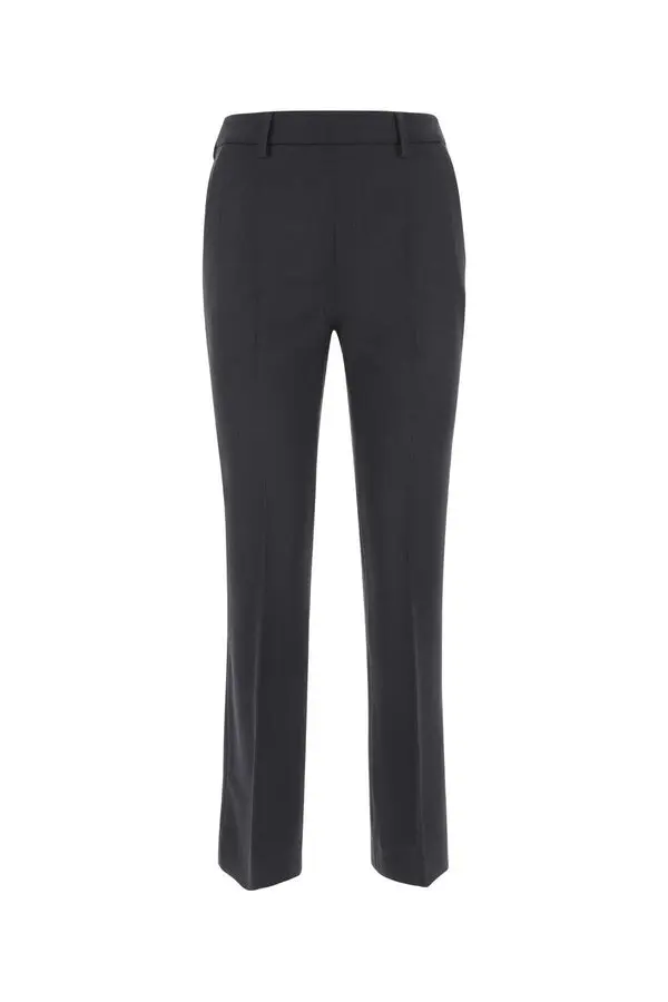 Prada Midnight Wool Cigarette Pant