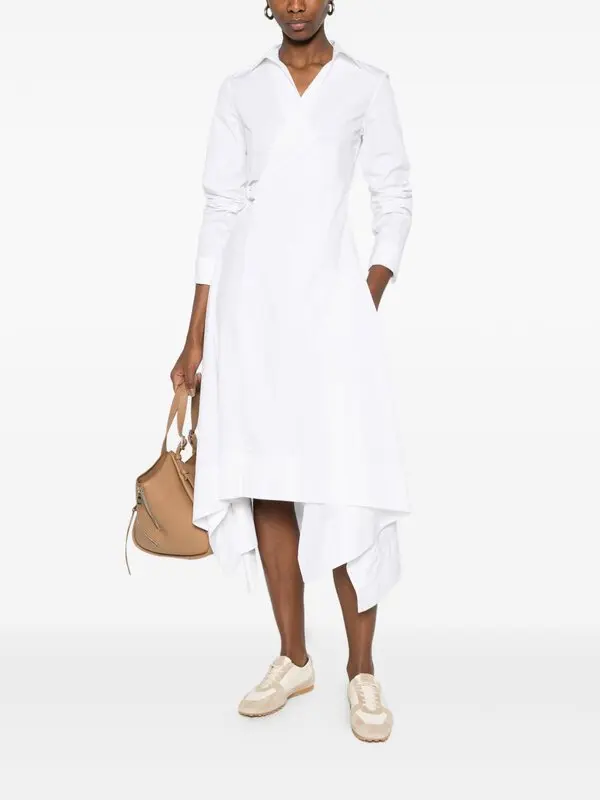 Loewe Cotton Draped Dress
