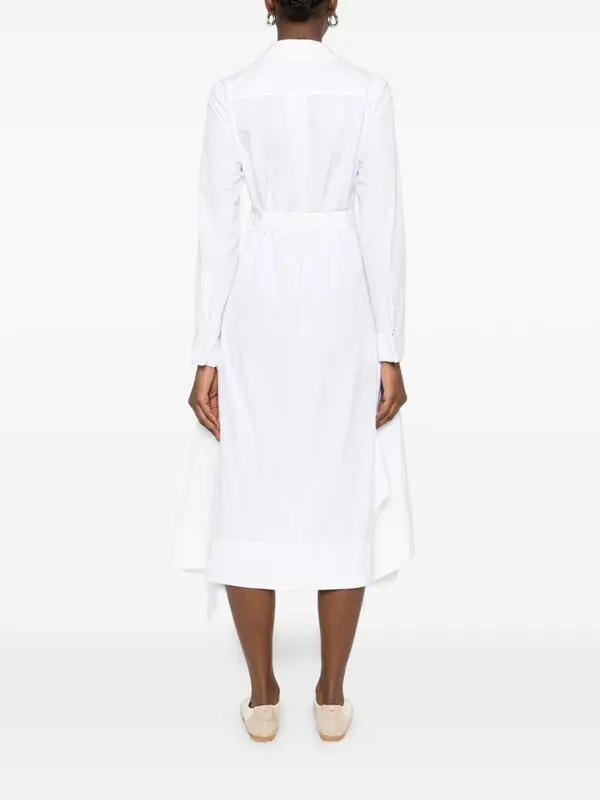 Loewe Cotton Draped Dress