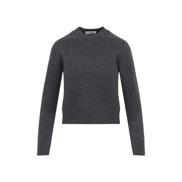 JIL SANDER Crewneck Sweater - Gray