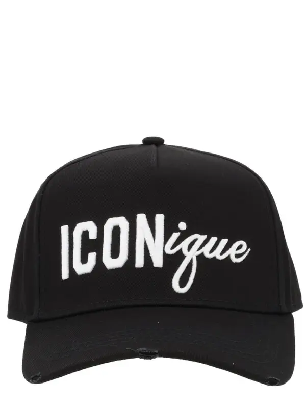 Dsquared2 Iconique Baseball Hat - Black