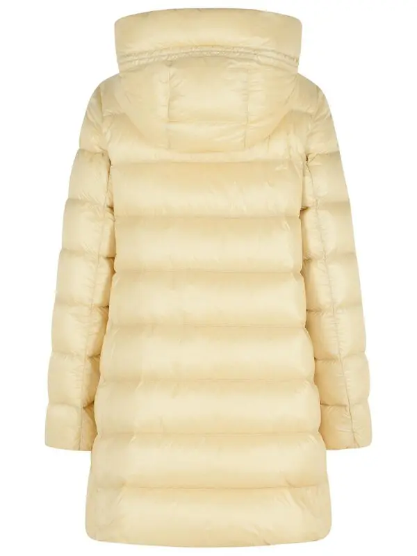 Moncler Suyenne Polyamide Coat - Cream