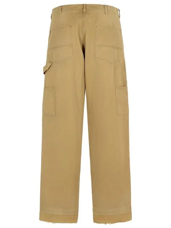 MAISON MARGIELA Cotton Pants - Cream