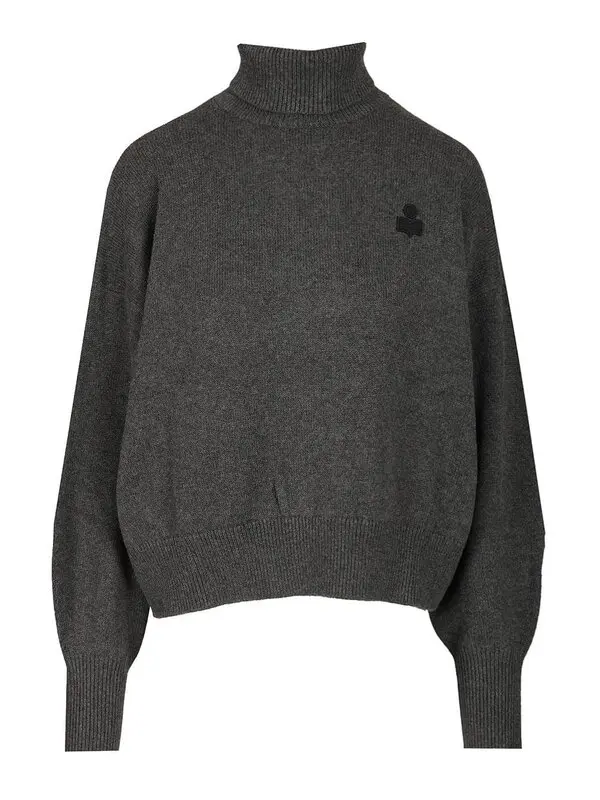 Isabel Marant Étoile Nasha Turtleneck Sweater - Gray