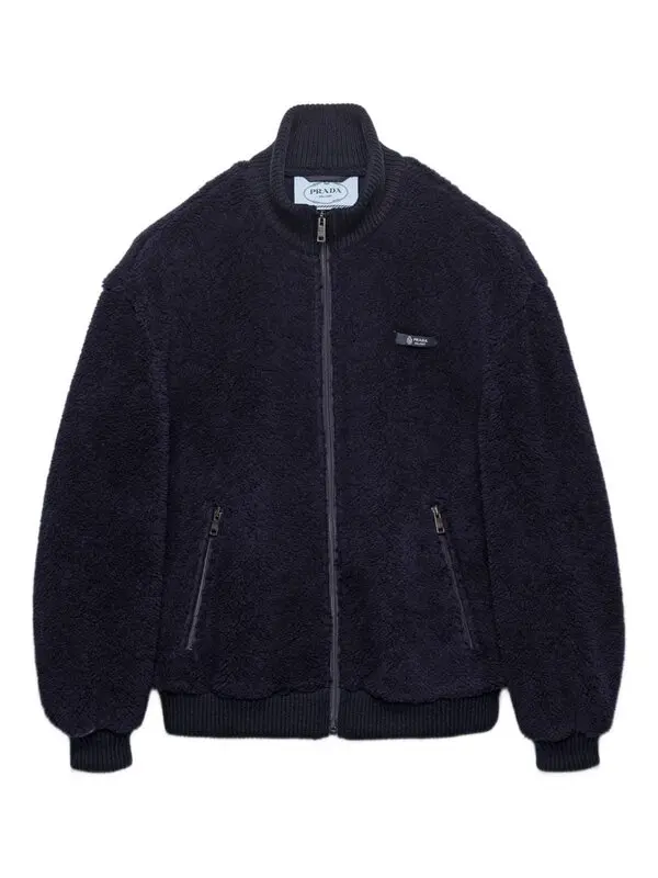 Prada Fleece Blouson Jacket - Multicolor