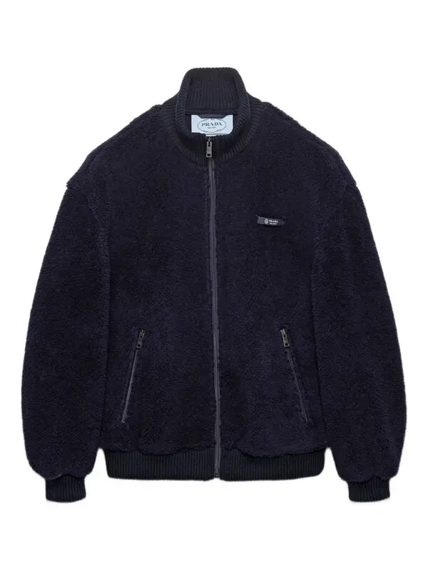 Prada Fleece Blouson Jacket - Multicolor
