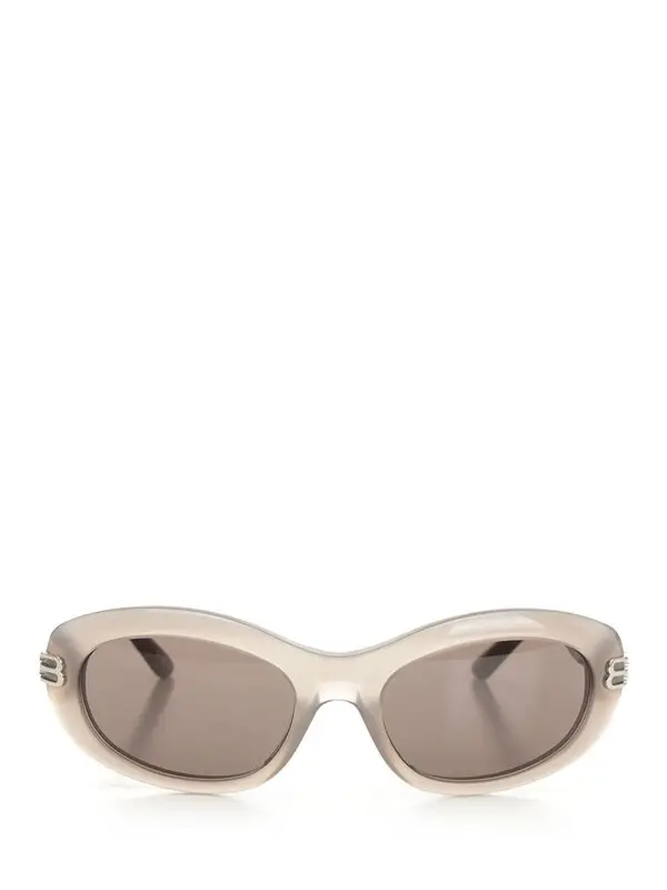 Balenciaga Casino Round Sunglasses - Gray