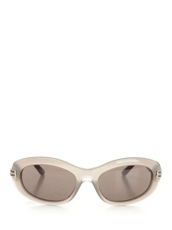Balenciaga Casino Round Sunglasses - Gray