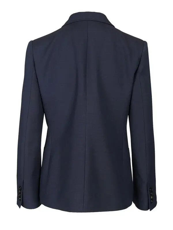 Valentino Garavani Crepe Couture Blazer - Blue