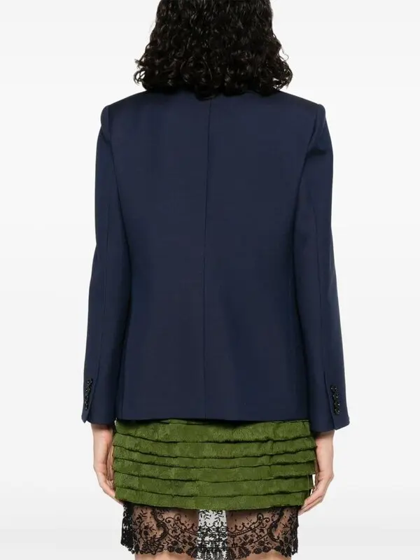Valentino Garavani Crepe Couture Blazer - Blue