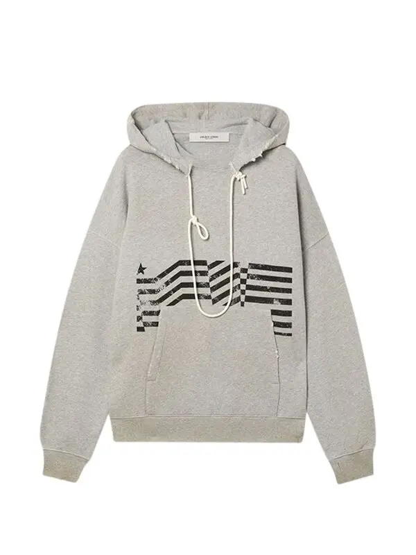 GOLDEN GOOSE Flag Print Hoodie