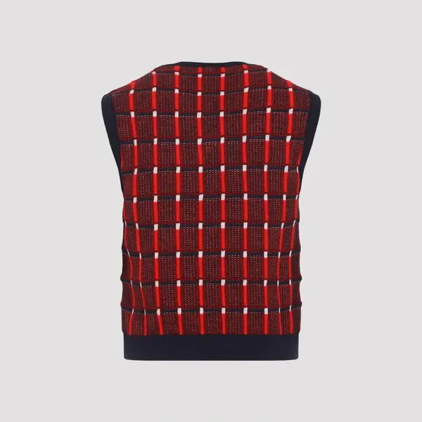 JIL SANDER Sleeveless Knitted Vest