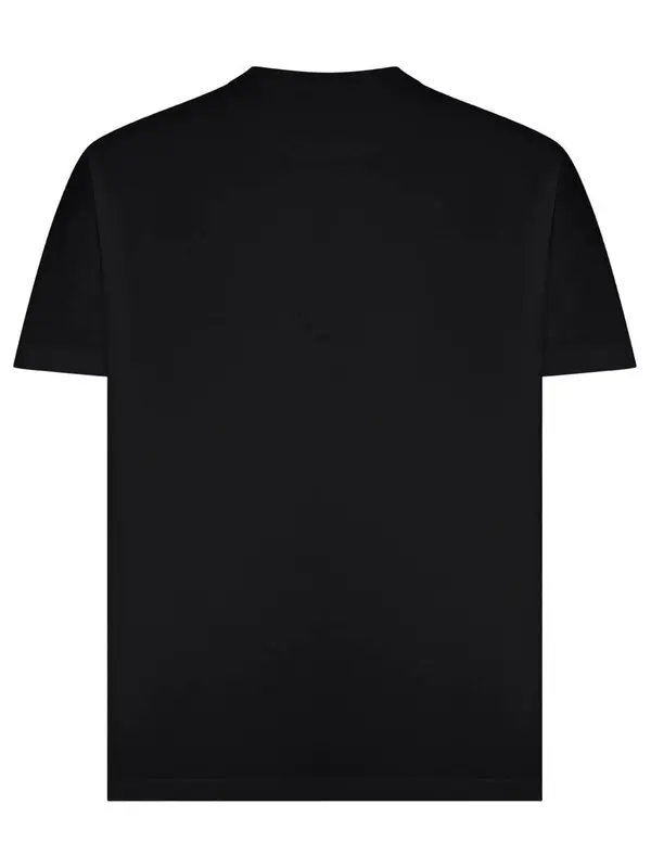 Etro Pegaso Embroidery Cotton T-shirt - Black