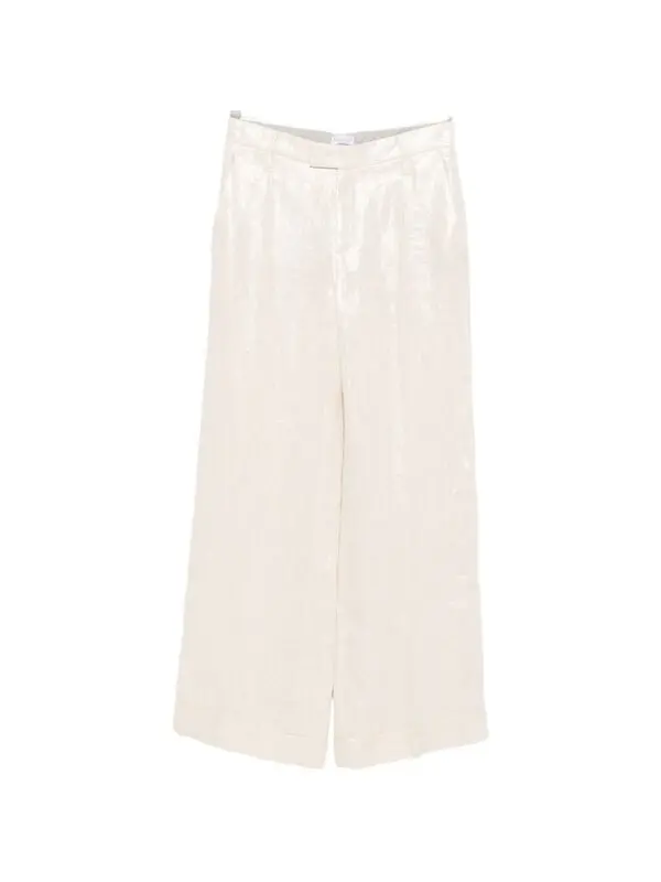Brunello Cucinelli Linen Trousers - Multicolor