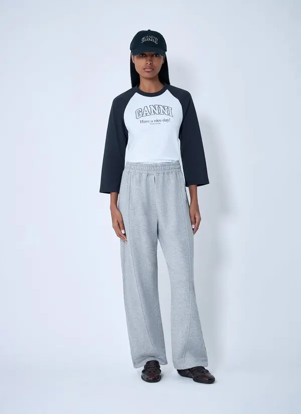 GANNI Isoli Track Pants - Gray