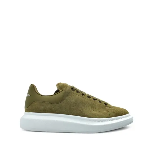 Alexander McQueen Suede Low-top Trainers - Green