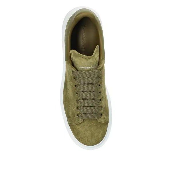 Alexander McQueen Suede Low-top Trainers By - Green