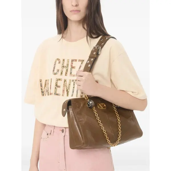 Valentino Garavani Neutrals Tops T-shirts & Jerseys