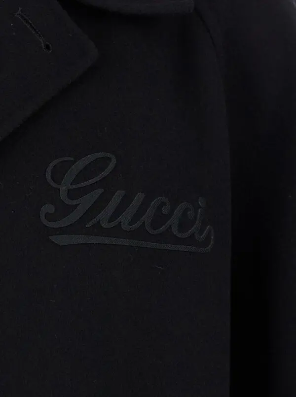 Gucci Wool Single-breasted Belted Coat - Multicolor