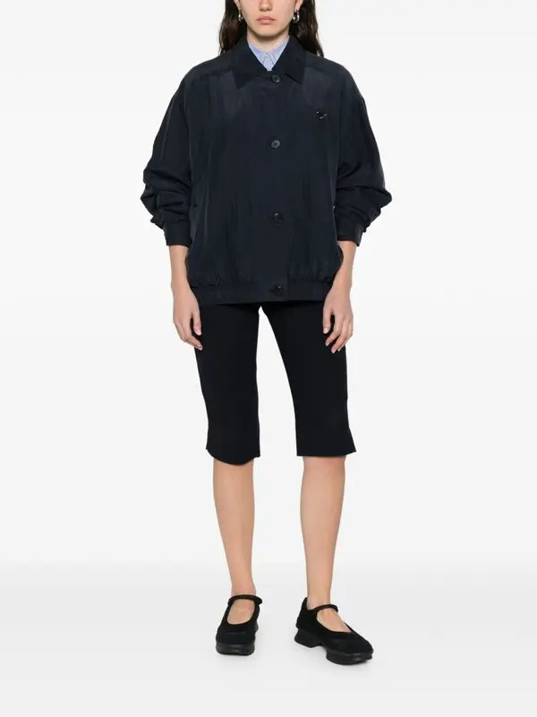 Prada Silk Blouson Jacket